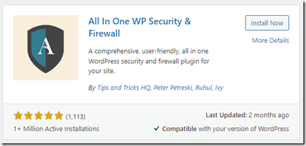 5 Ways to Secure WordPress using All In One WP Security & Firewall | Peter Viola